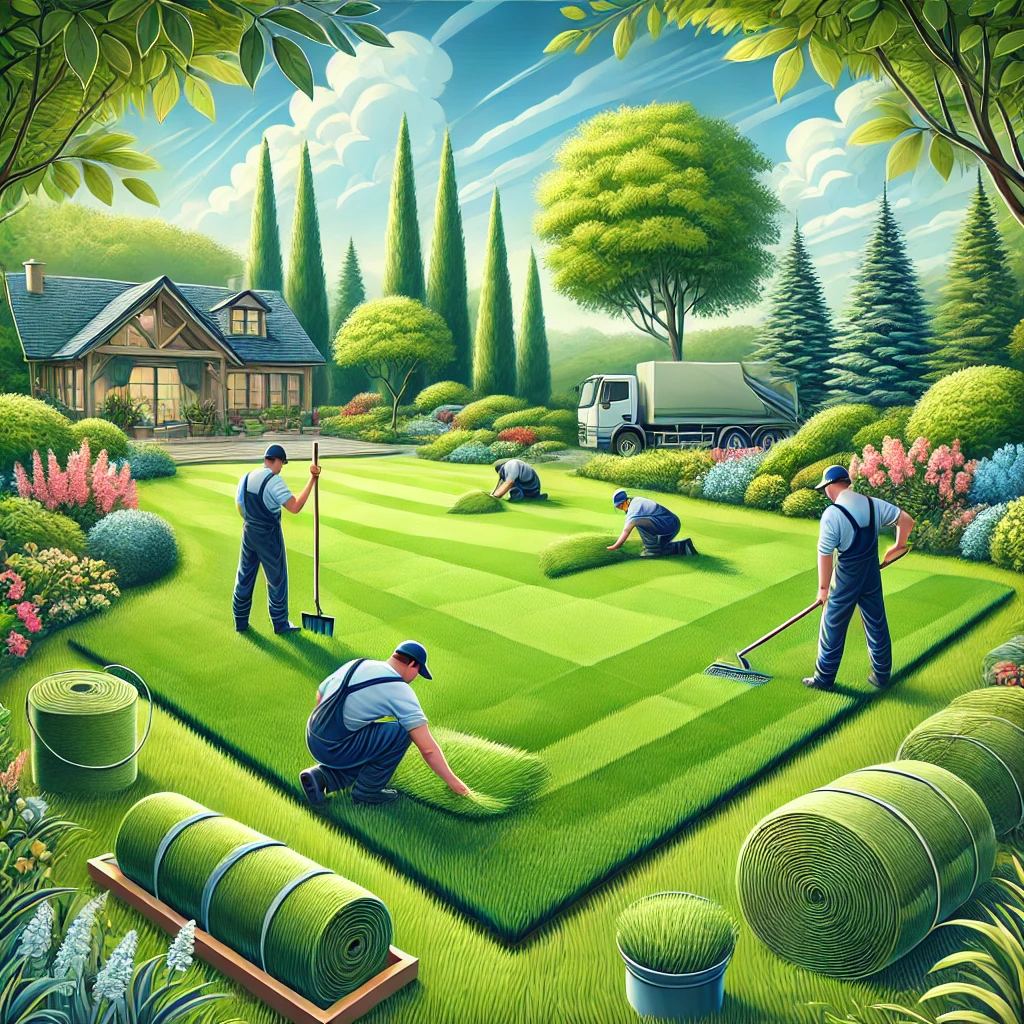 Obtenez un magnifique jardin écologique avec notre gazon naturel ...